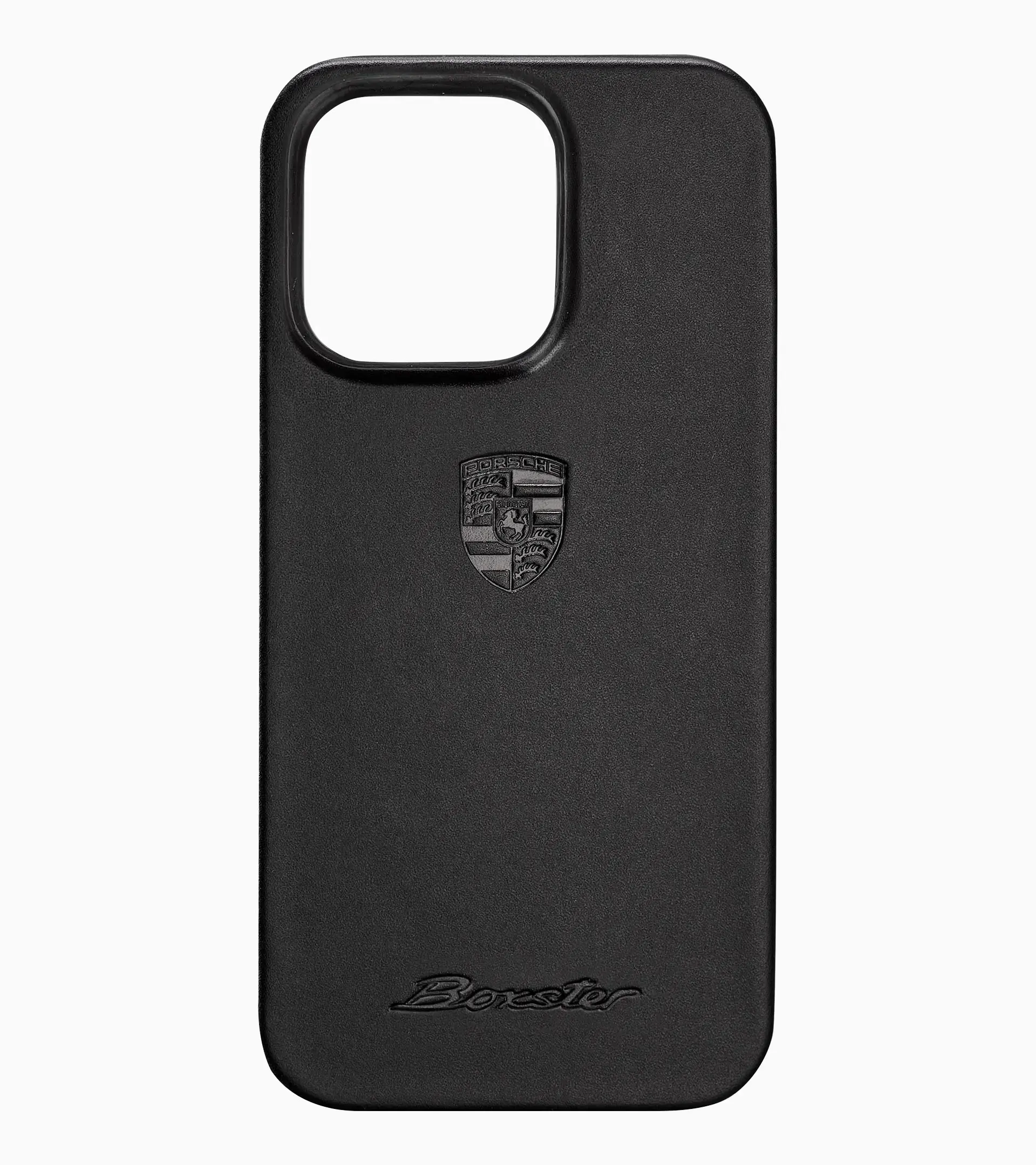 Boxter leather iPhone 14 Pro snap-on case – Essential | PORSCHE SHOP