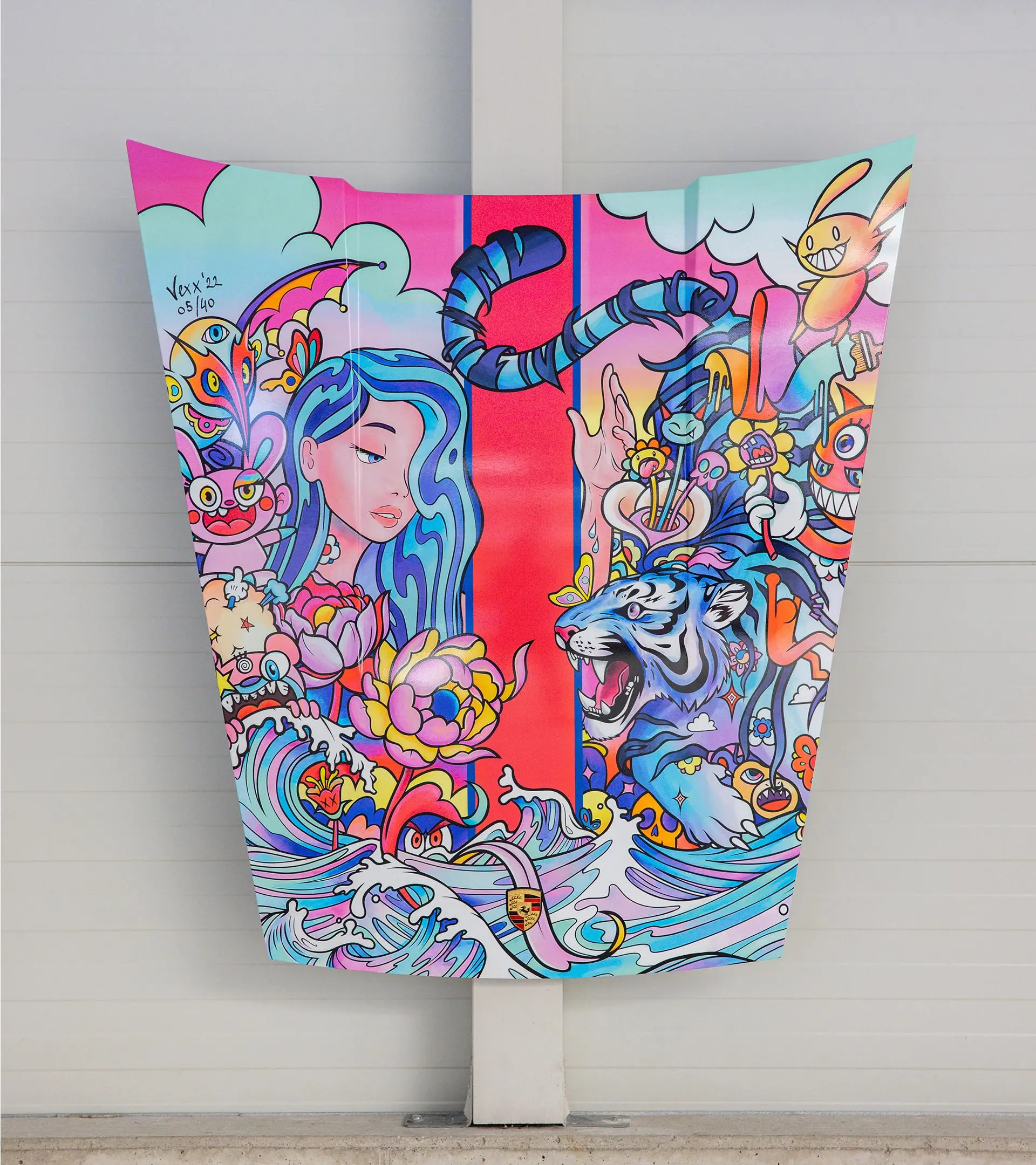 Cofano anteriore 911 Art Edition – VEXX x Porsche – Ltd. | PORSCHE SHOP