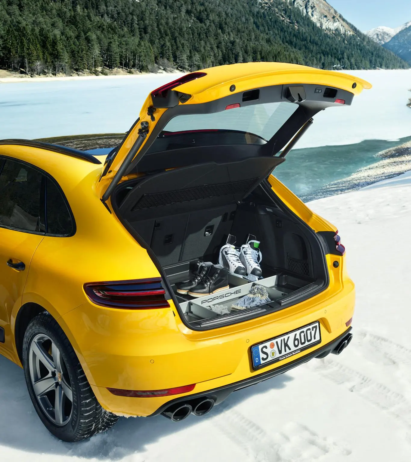 Vasca per vano bagagli con organizer variabile - Macan (I, II & III ...